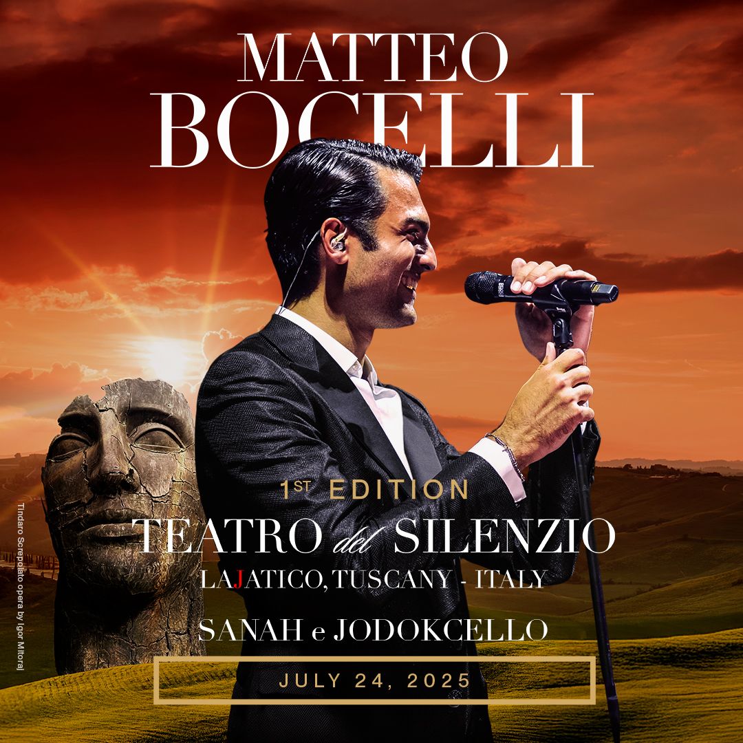 ANDREA BOCELLI - TEATRO DEL SILENZIO 2025 - City Sound Milano